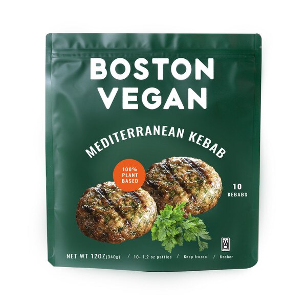 Boston Vegan / Mediterranean Kebab / Case, 12 x 12oz retail pack