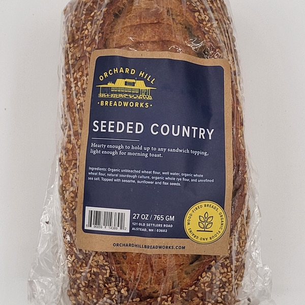Orchard Hill Breadworks / Sandwich Loaf, Seeded Country, Sliced / Loaf, sliced