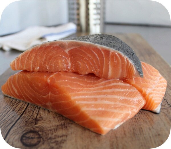 Red's Best / Salmon Fillets, farm-raised / Case of 10 x 1# retail packs ...