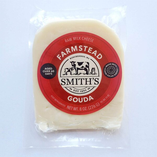 Smith's Country Cheese / Gouda, Plain / Case, 12 x ~8oz