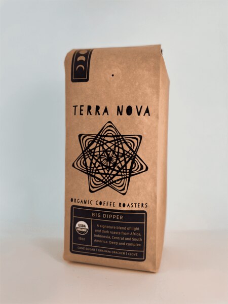 Terra Nova Coffee / 16 oz Big Dipper GROUND, OG / 16 oz